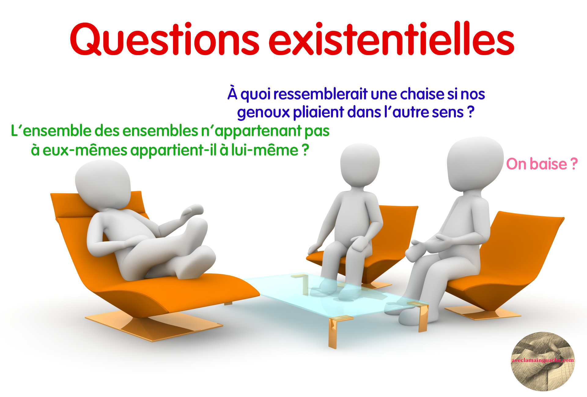 Instantanés – Questions existentielles – Avec la main gauche